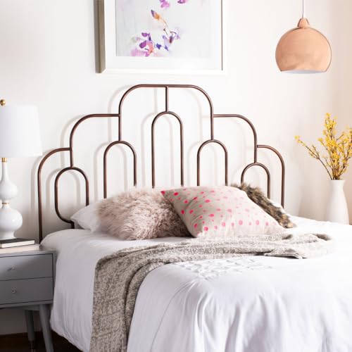 Safavieh Home Paloma Retro Antique Bronze Headboard, Queen