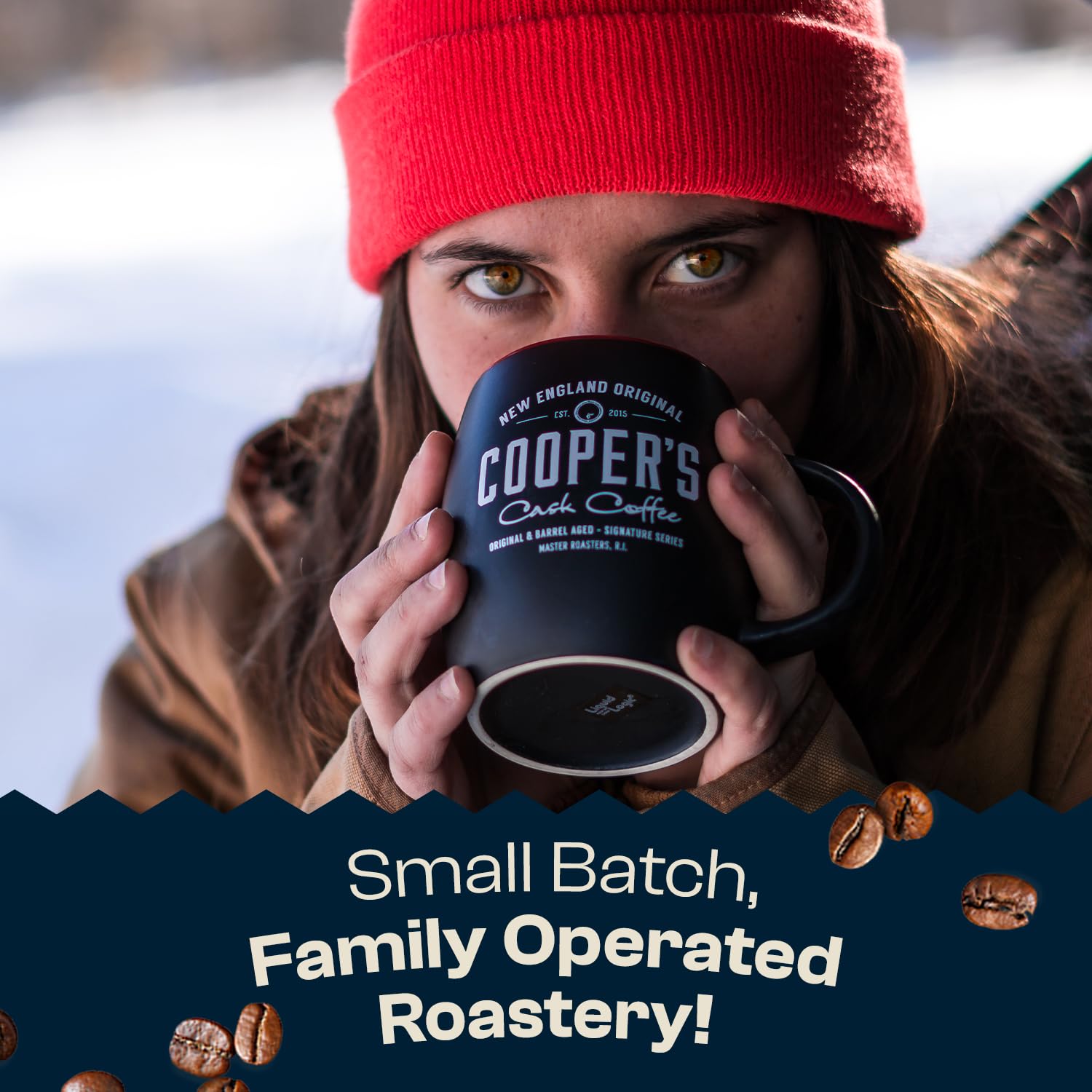 Guatemala Organic Cold Brew Coffee, Single Origin, Gourmet Beans, Tasting Notes of Milk Chocolate, Creamy Caramel & A Hint of Orange, Medium Roast Coarse Ground Beans, 16 oz Coffee Bag