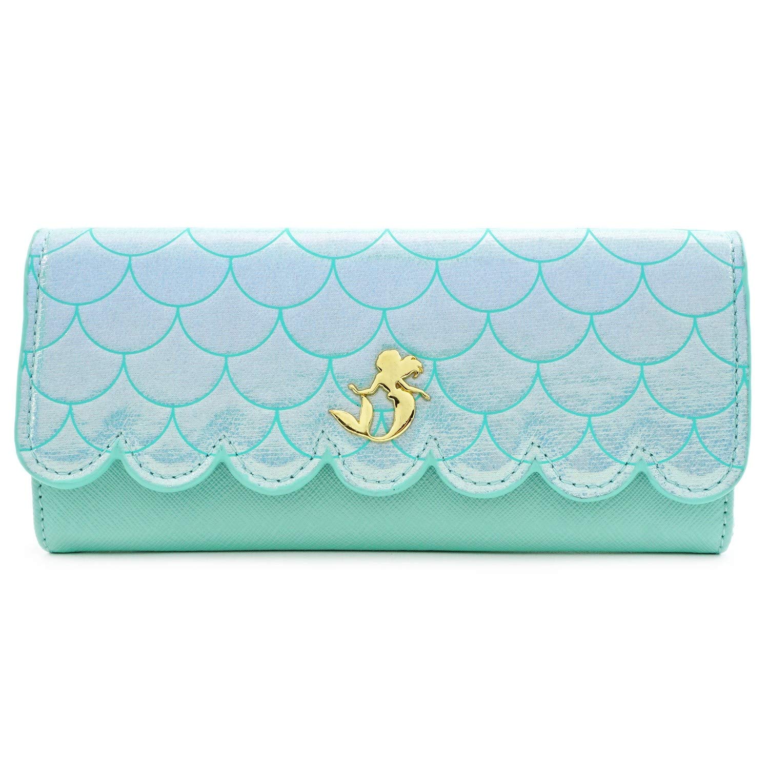 Loungefly Disney Ariel The Little Mermaid Faux Leather Saffiano Wallet - WDWA0930