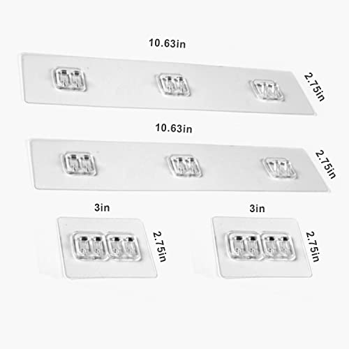 YAWSOUP 3-Pack Shower Caddy Shelf,Shower Storage Organizer ,Can be Non-Porous Adhesive, can be drilled, Suitable for Bathroom, Toilet, Shower, Kitchen