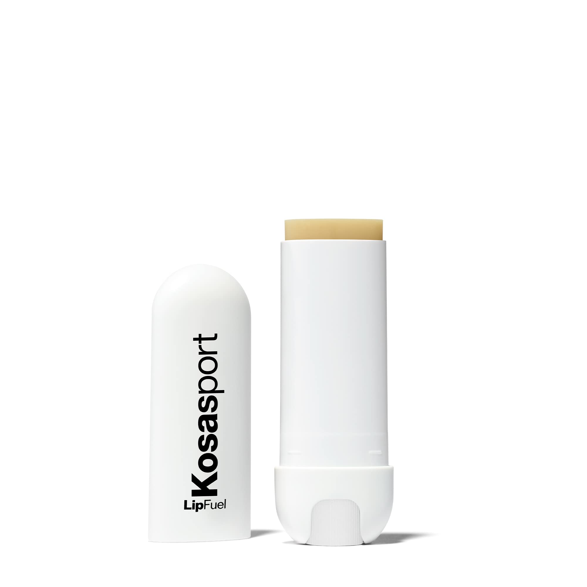 Kosas Lipfuel Hyaluronic Active Sport Lip Balm - Hydrates, Energizes and Protects - Natural Lip Treatment and Care (Baseline)