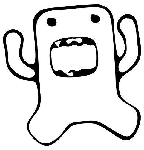 JDM Domo Kun - Sticker Graphic - Auto, Wall, Laptop, Cell, Truck Sticker for Windows, Cars, Trucks