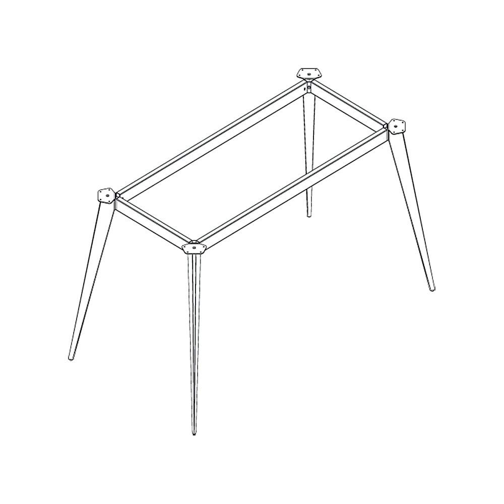 Lorell Wood Base for 96" W Rectangular Conference Table