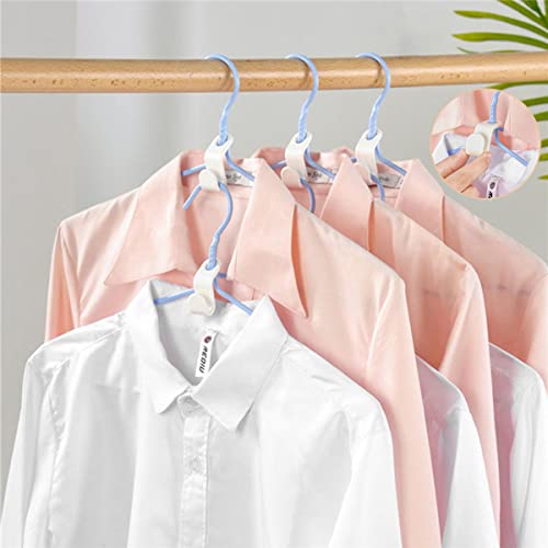 Clothes Hanger Connector Hooks 100 PCS, Hanger Extender Clips, Thicken, Load 30 Pounds,Cascading Hangers Space Saving Organizer for Heavy Duty Clothes Closet Plastic Mini Cascading Connection Hooks