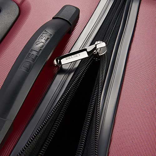 Delsey Adults-Unisex's Hand Luggage, Red, cabine XS (55 cm-43 L) New