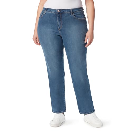 Gloria Vanderbilt womens Classic Amanda High Rise Tapered Jeans, Hartford - Whis, 24 US