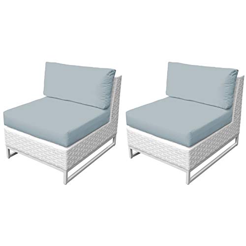 TK Classics Miami Armless Sofa 2 Per Box in Spa