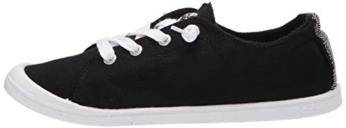Roxy Women's Bayshore Slip ON Shoe Sneaker, Black/Anthracite 20, 11