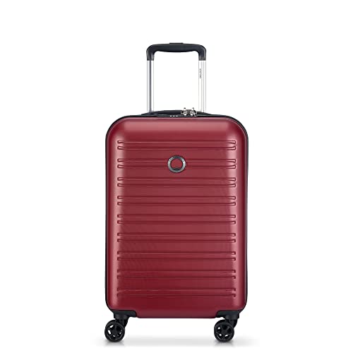 Delsey Adults-Unisex's Hand Luggage, Red, cabine XS (55 cm-43 L) New