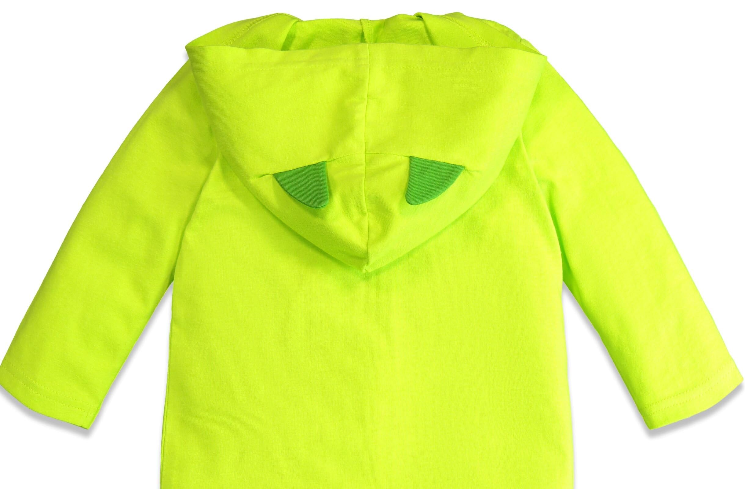 Disney Pixar Monsters Inc. Mike Wazowski Infant Baby Boys Cosplay Fur Coverall 18 Months