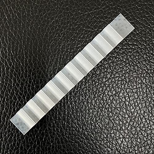 Clear Non Slip Rubber Hanger Grips, Clothes Hanger Strips Adhesive Clothes Hanger Grippers for Clothes Hangers(200 Pcs)