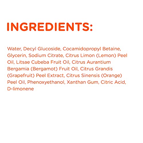 Sapadilla Grapefruit + Bergamot High Efficiency (he) Biodegradable Laundry Detergent Liquid , 32 Ounce