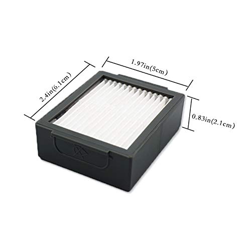 BBT BAMBOOST Replacement Parts for iRobot Roomba i7+ Plus,i7,j7,j7+ Plus,i3,i3+ Plus,e5,i6+ Plus,i4+ Plus,e6,i6,i6+ Plus, i8,i8+,e7,i4,e6,i4,Vacuum Cleaner Accessories Filter High-Efficiency Filters