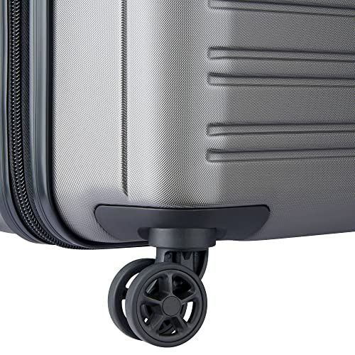 Delsey Adults-Unisex's Hand Luggage, Grey, L (76 cm-105 L) New