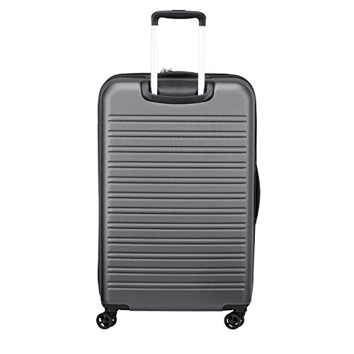 Delsey Adults-Unisex's Hand Luggage, Grey, L (76 cm-105 L) New