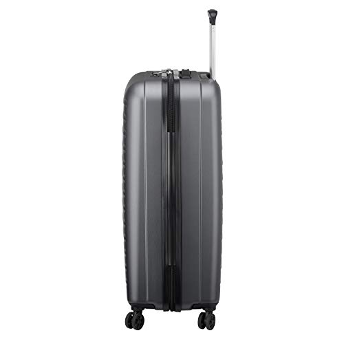 Delsey Adults-Unisex's Hand Luggage, Grey, L (76 cm-105 L) New