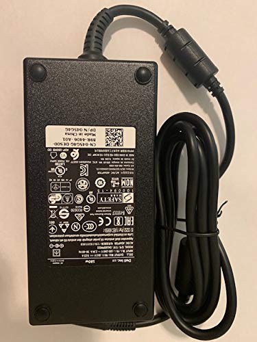 Dell 180W AC Adapter for Precision 7520, Alienware 15 R4, Alienware 17 R5, G7 15 (7588), G3 15 (3579) G3 17 (3779), G5 15 (5587), Inspiron 15 7000 Series (7577), Alienware M15, NDFTY, 450-AGCU, 45G4G