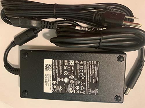 Dell 180W AC Adapter for Precision 7520, Alienware 15 R4, Alienware 17 R5, G7 15 (7588), G3 15 (3579) G3 17 (3779), G5 15 (5587), Inspiron 15 7000 Series (7577), Alienware M15, NDFTY, 450-AGCU, 45G4G