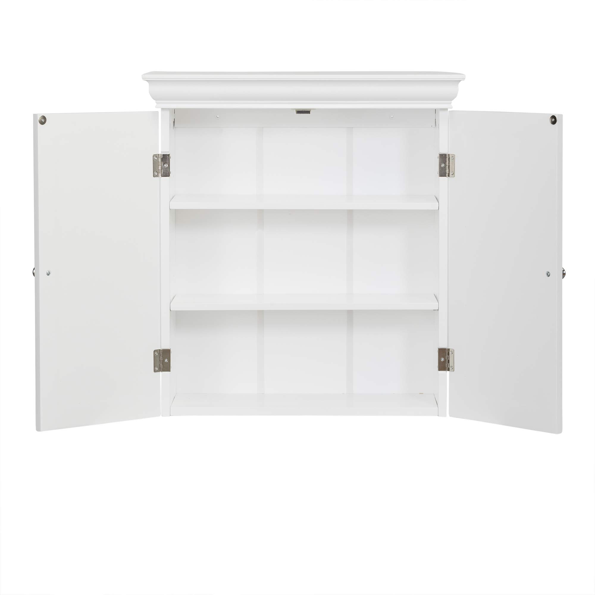 Teamson Home Stratford 22.25 in. x 24 in. Removable Wall Cabinet