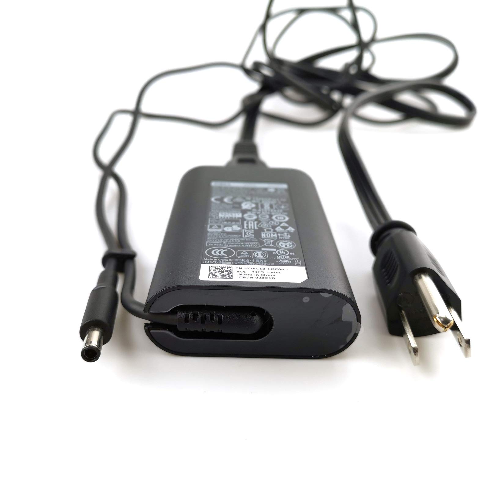 Dell Laptop Charger Slim 45W watt Power AC Adapter(Power Supply) Include Power Cord for Dell XPS 13 9333 9343 9350 9360 9370,LA45NM131 DA45NM131