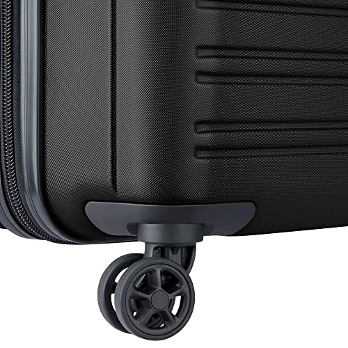 Delsey Paris Adults-Unisex's Hand Luggage, Black, XL (80 cm-109 L) New
