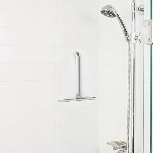 Better Living Products 17900 Extendable Squeegee for Showers Silver Chrome