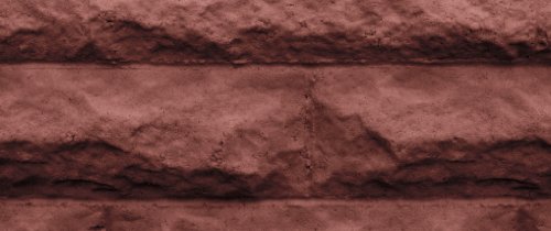 Good Ideas GW-STW024-RED Wizard 2 Foot Stone Red Brick Wall,Garden Border