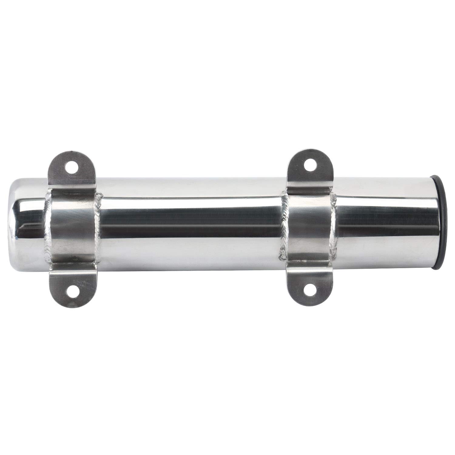 Amarine Made Boat Marine Fishing Stainless Steel Side Mounted Transom Mounted Rod Holders with Weld Brackets (2-Pack)