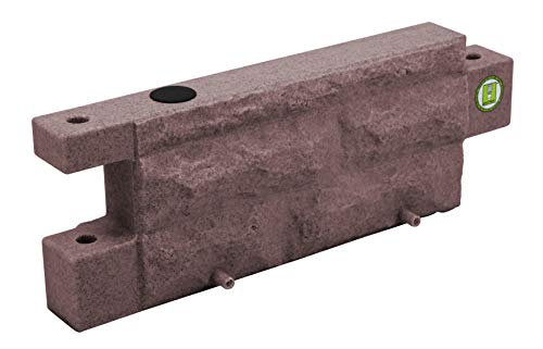 Good Ideas GW-STW024-RED Wizard 2 Foot Stone Red Brick Wall,Garden Border