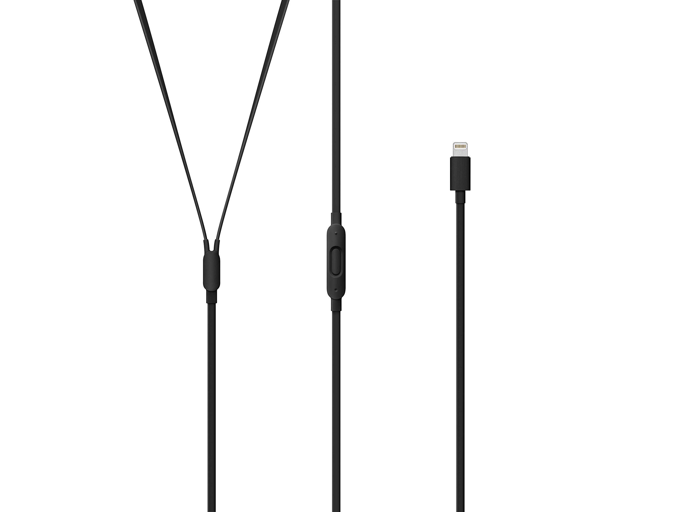 Beats urBeats3 Earphones with Lightning Connector - Black (MU992LL/A) (Renewed)