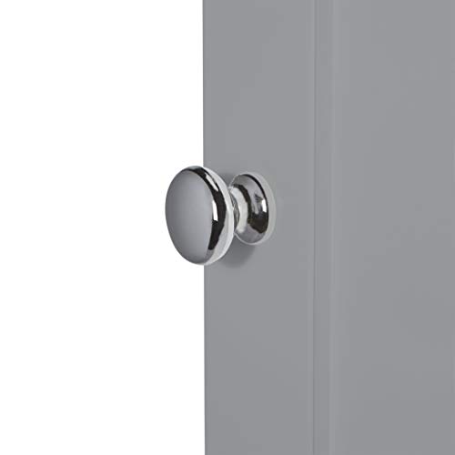 RiverRidge Ashland Single Door Wall, Gray Cabinet