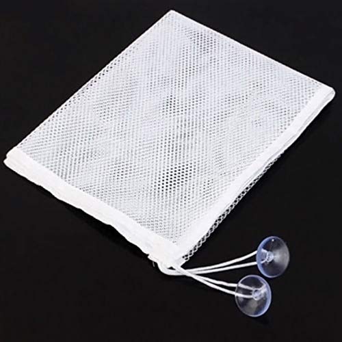 Yuehuam Bath Toy Organizer for Bathtub Hanging Mesh Toy Holder with Suction Bath Toy Storage for Tub, Bathroom Baby Toy Storage