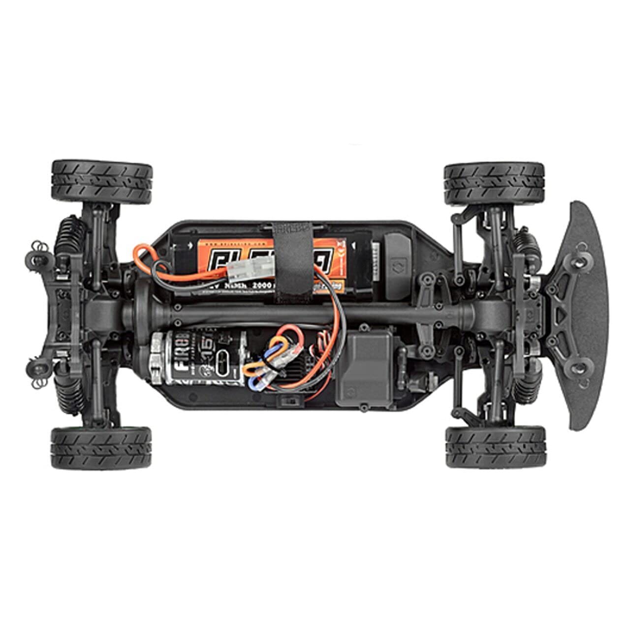 HPI Racing 120102 RS4 1/10 4WD Sport 3 1969 Mustang Ready to Run-X, with 2.4Ghz Radio System