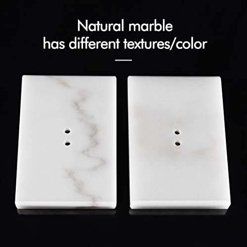 KES Towel Rack Stand, Hand Towel Holder with Marble Base Standing Towel Rack for Bathroom Countertop SUS304 Stainless Steel T-Shape Matte Black, BTH224-BK