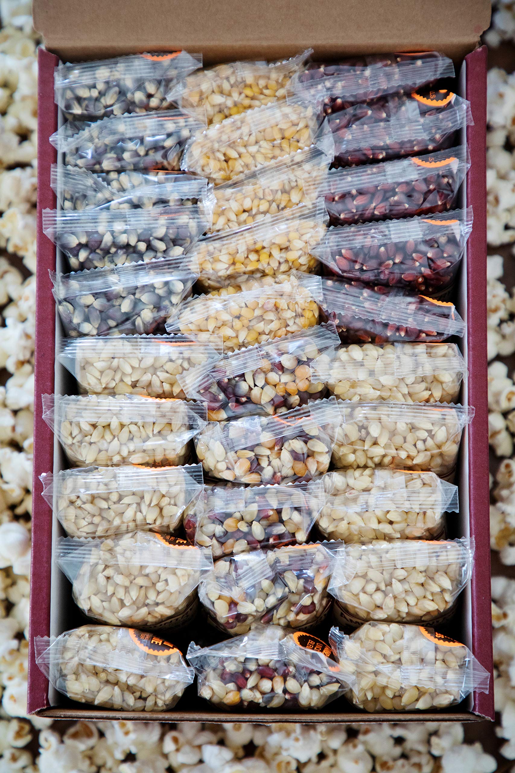 Amish Country Popcorn | 30-4 oz Bags | Popcorn Kernel Variety Set | Old Fashioned, Non-GMO and Gluten Free