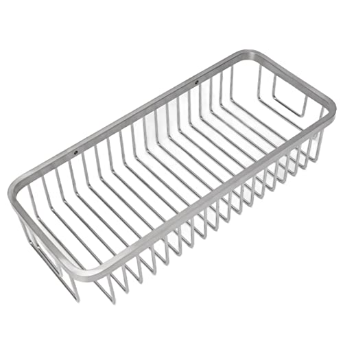 Shower Caddy Corner Shower Basket Sturdy Wall Mounted Bathroom Shelves for Bedroom Balcony Stainless Steel Bathroom Storage Baskets Wall Mounted Shelf Bathroom Supplies Easy to Install,Rack