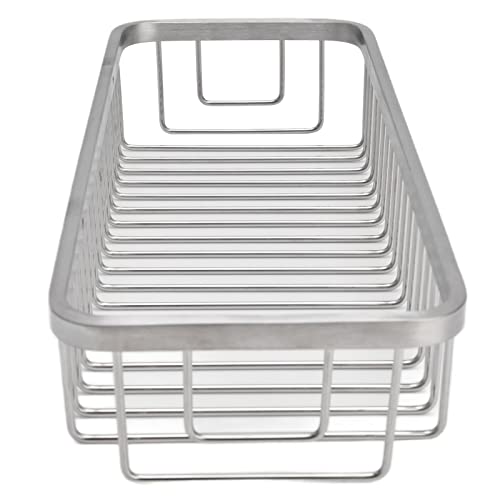 Shower Caddy Corner Shower Basket Sturdy Wall Mounted Bathroom Shelves for Bedroom Balcony Stainless Steel Bathroom Storage Baskets Wall Mounted Shelf Bathroom Supplies Easy to Install,Rack