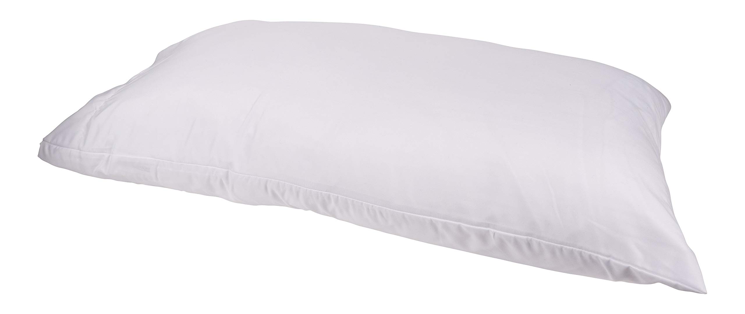 KAF Home Brushed Microfiber Pillow Cases Bulk Pack, Control Allergies and Ensure Sound Sleep, Set of 12, White