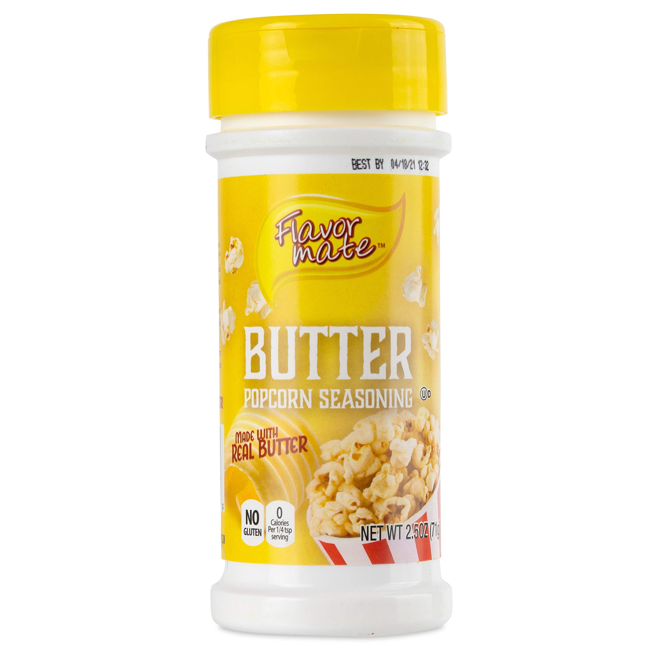 Flavor Mate Popcorn Seasoning 2.5 OZ Variety Pack, 5 Count