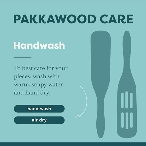 Crate Collective The Original 4-Piece Bamboo Spurtle Set - Wooden Cooking Spoon Utensils for Stirring, Serving, Mixing, Whisking, Whipping, Flipping Food - Non-Scratching, Eco-Conscious Kitchen Tools
