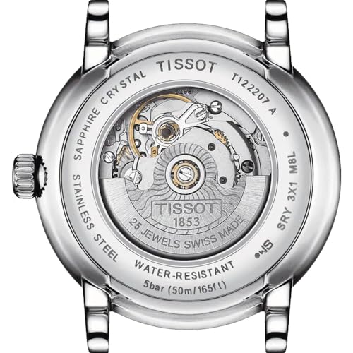 Tissot Carson Automatic Black Dial Ladies Watch T122.207.11.051.00