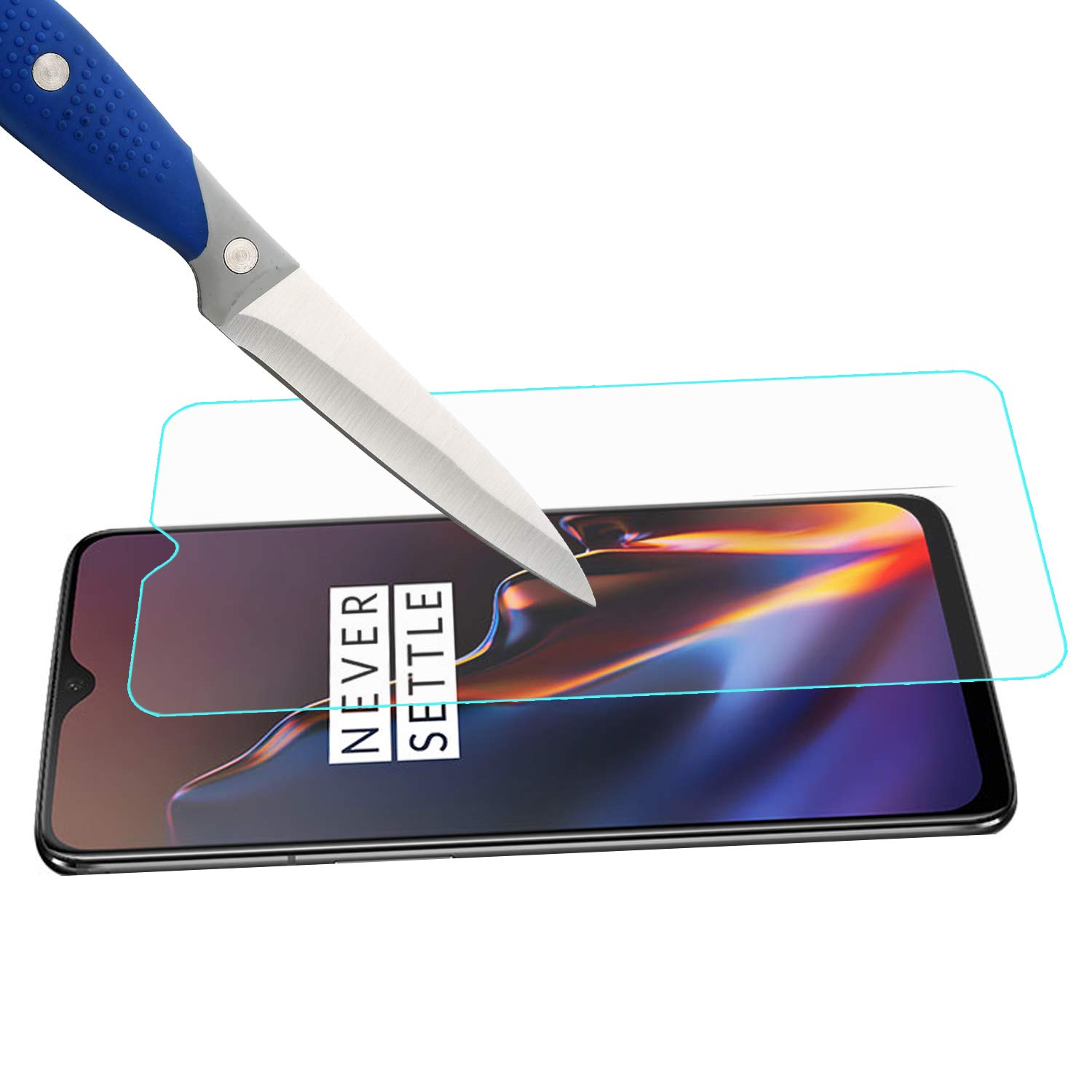 Mr.Shield [3-PACK] Designed For OnePlus 6T / OnePlus 7 [Tempered Glass] Screen Protector with Lifetime Replacement