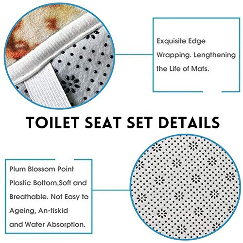 Nautical 5 Pcs Sea Turtle Shower Curtain Set with Rugs and Towels Include Non-Slip Rugs, Toilet Lid Cover and Bath Mat Ocean Waterproof Shower Curtain Sets with 12 Hooks