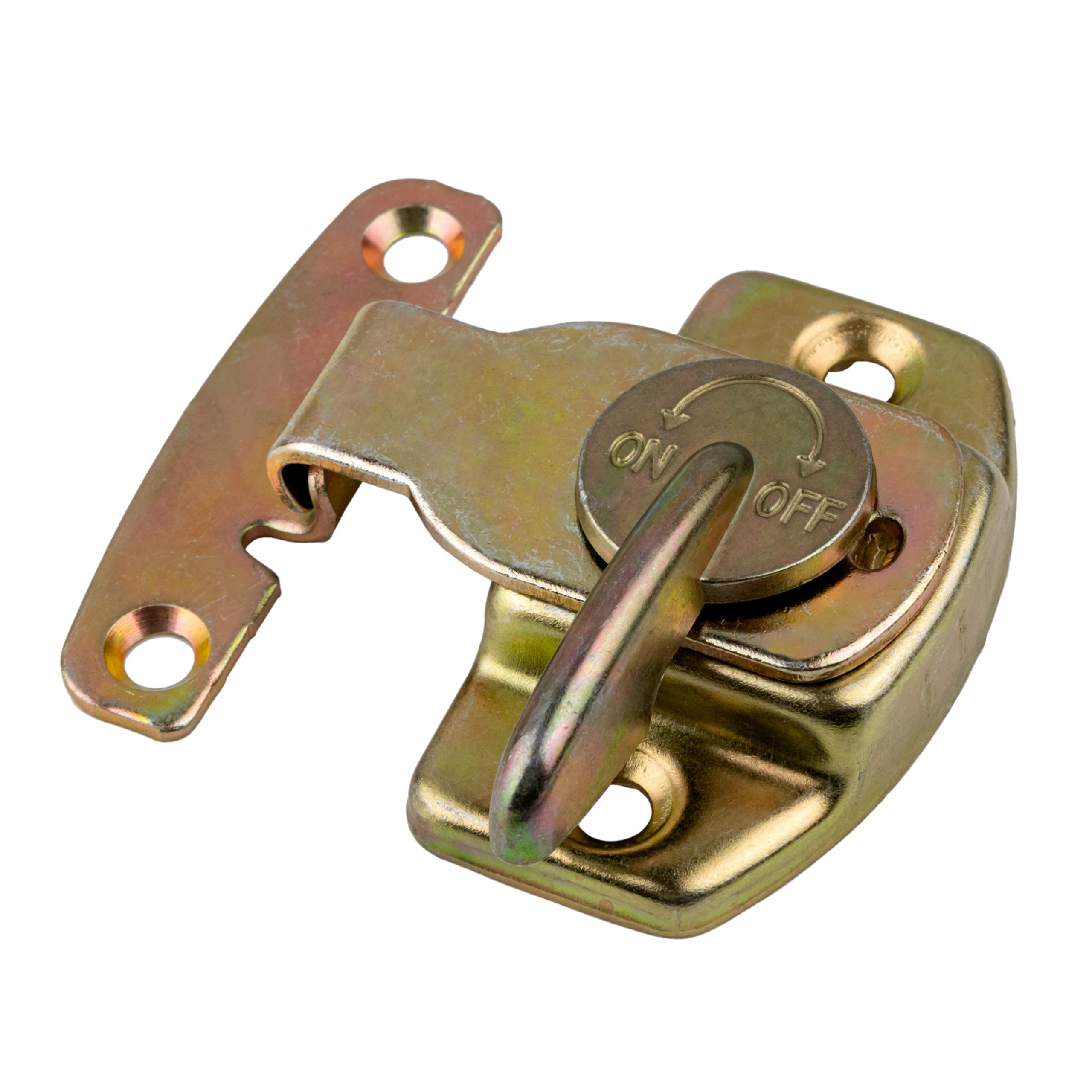 Brass Plated Table Leaf Lock - Dining Table Leaf Latches - Table Buckle Connectors - Table Locks for Leaves - Antique Furniture Hardware | TT1-SB