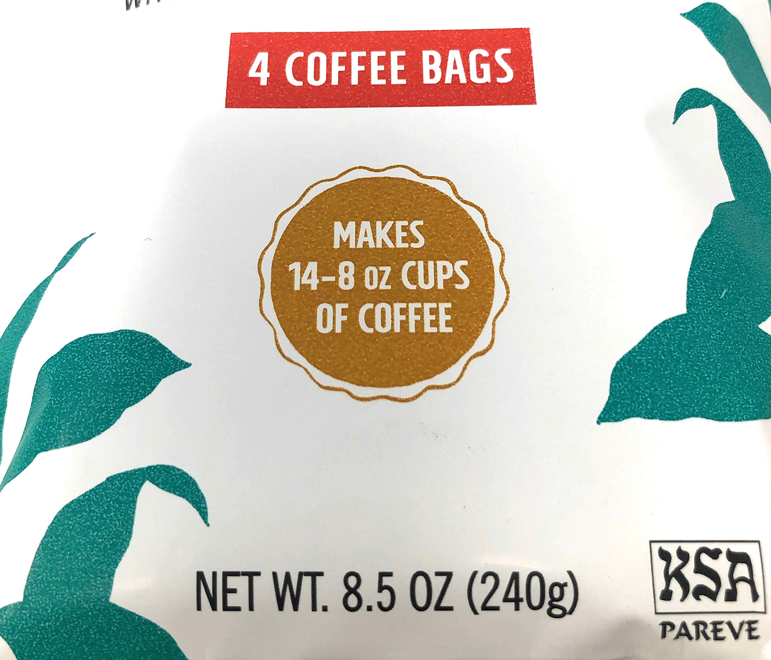 Trader Joes Cold Brew Coffee Bags - 12 Coffee Bags Total - 100% Arabica Coffee, Kilimanjaro Single Origin, Medium Roast