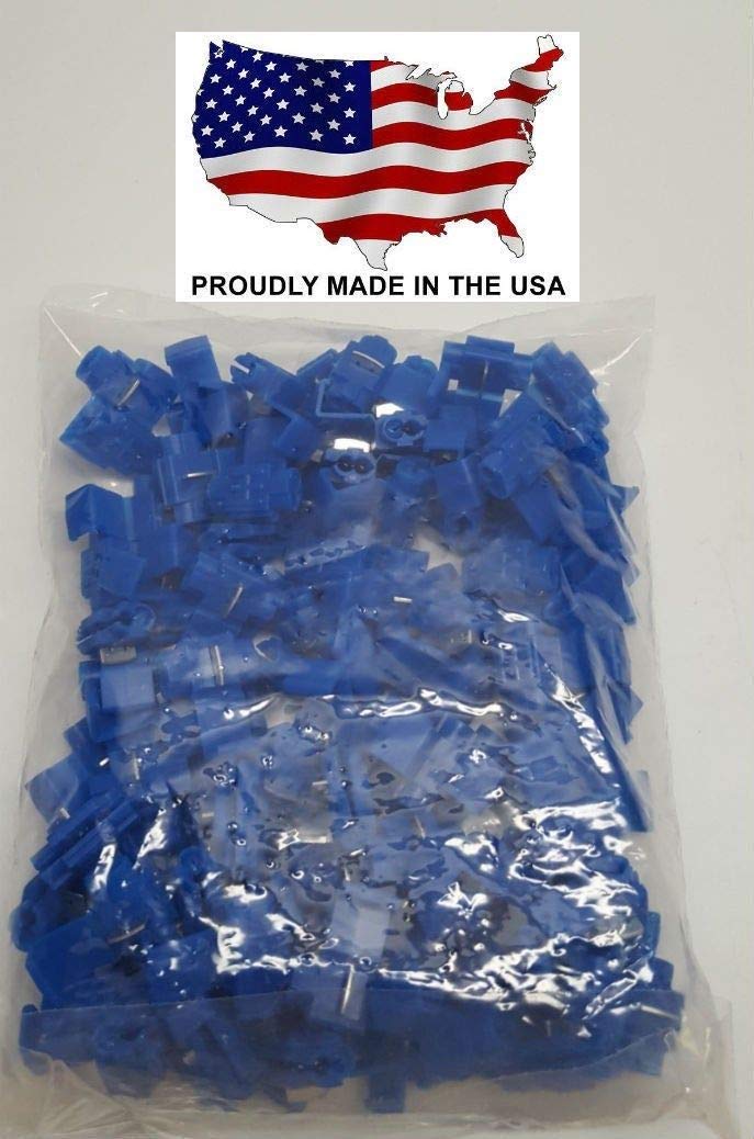 MVP 100 Blue Quick Splice Tap Wire Terminal Connector 14-18 AWG Gauge USA - TQ14