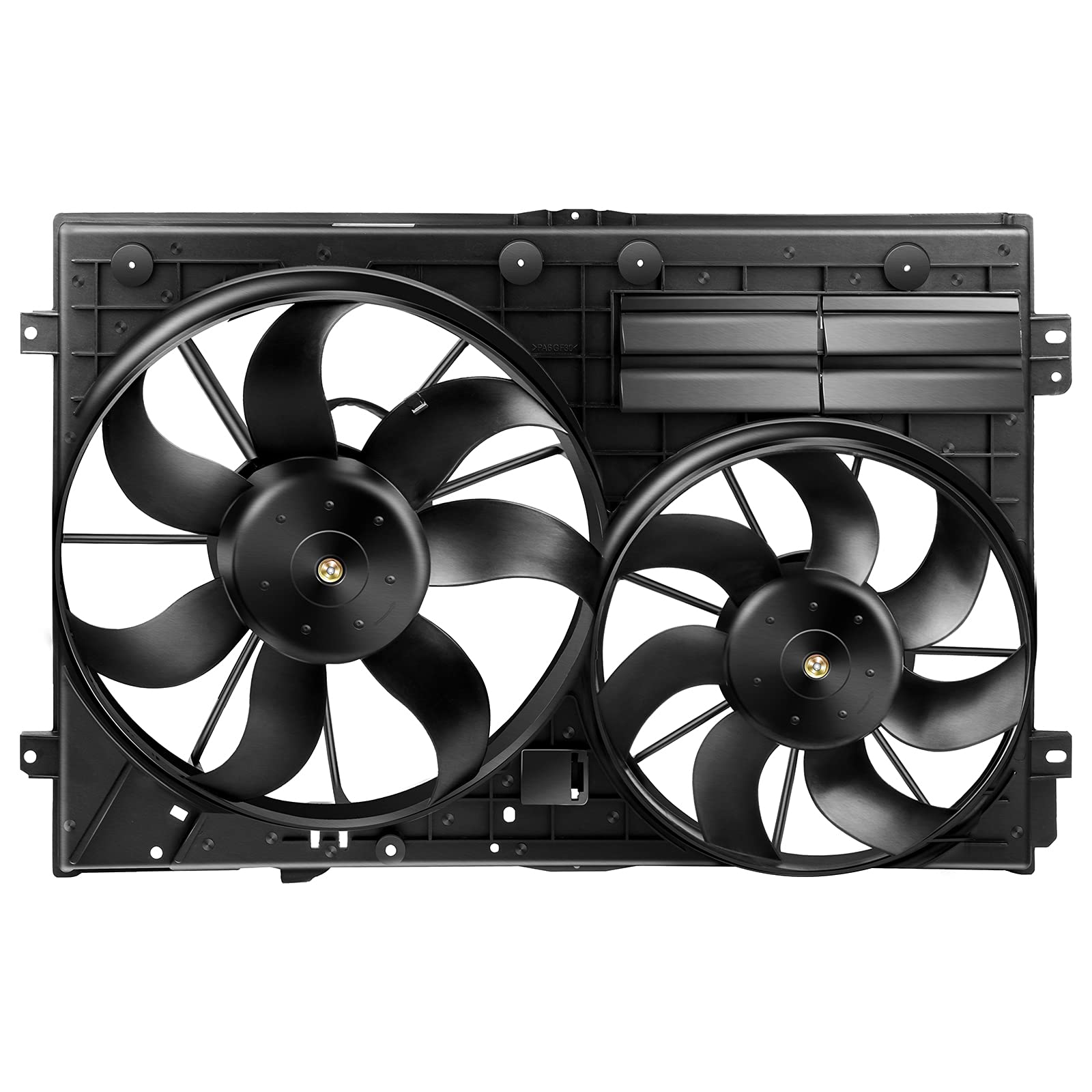SCITOO Radiator Condenser Cooling Fan Compatible for Quattro/TT for Passat/Passat CC/Golf/Beetle
