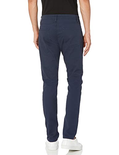 Amazon Essentials Slim Fit Khaki Pants for Men, 5-Pocket Stretch Twill 32W x 30L, Navy