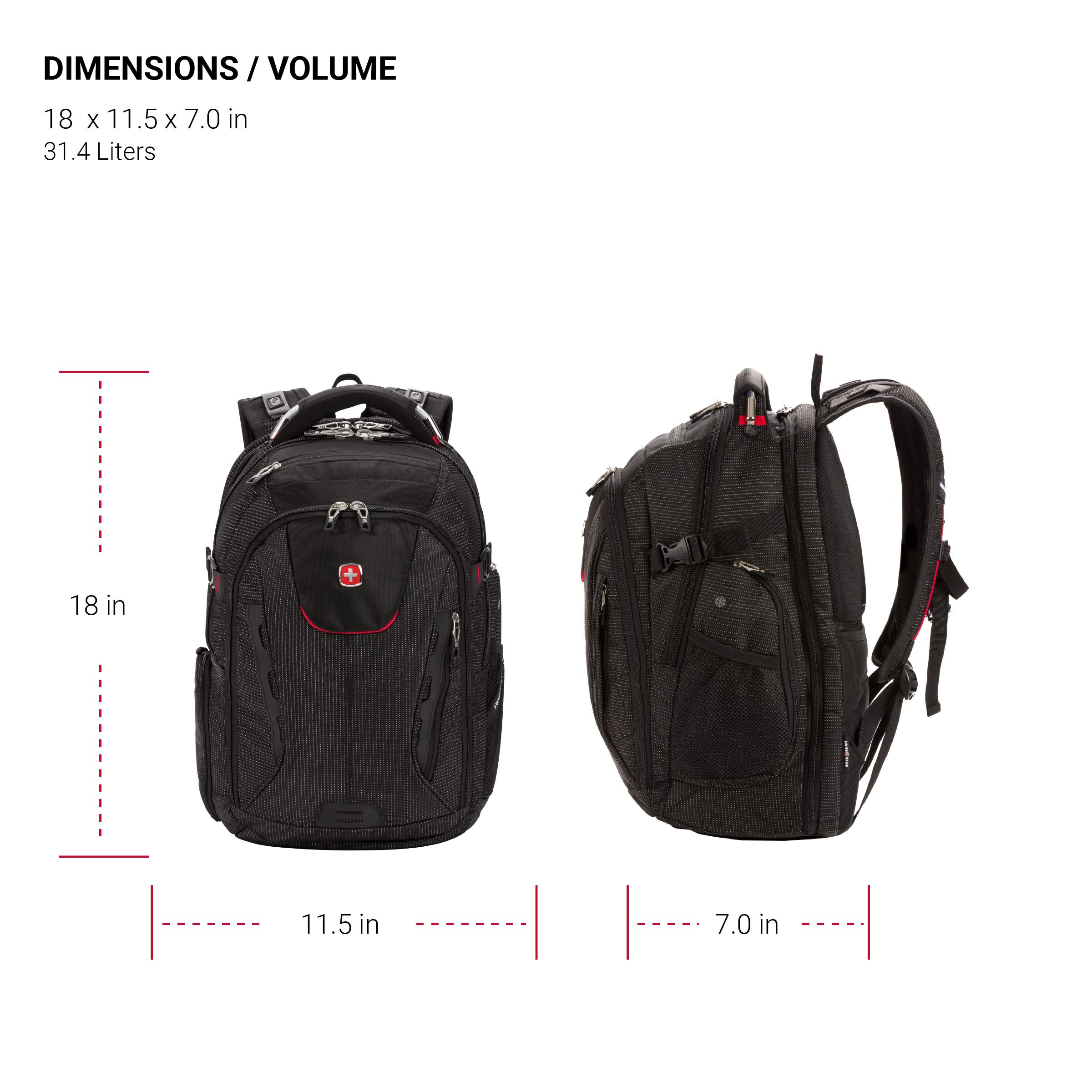SwissGear Travel Tech Elite, Dark Grey, Large