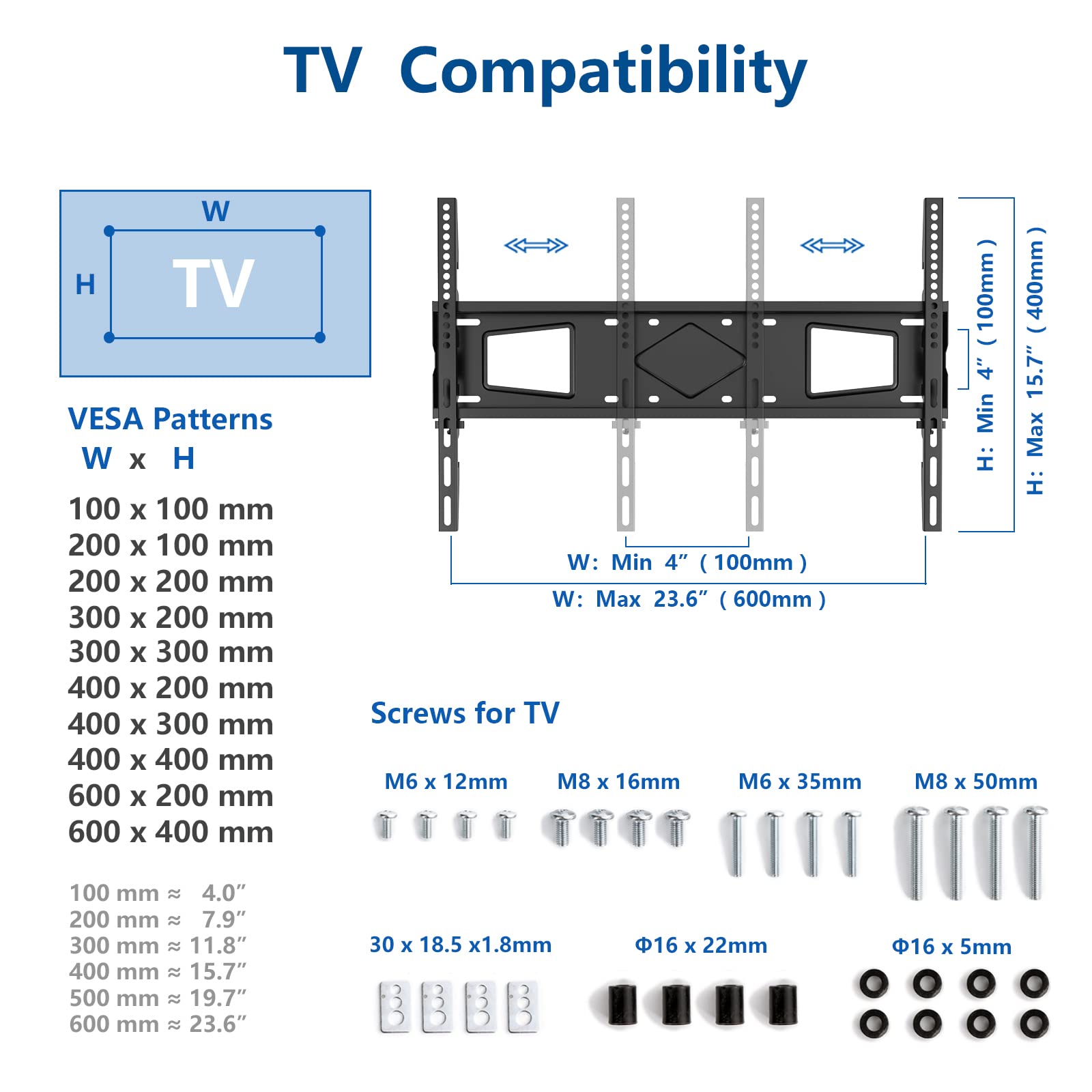 Rfiver Swivel Wood TV Stand with Mount for 32-70 Inch Flat Screen TVs, Entertainment Center with 4-Shelf Storage Cabinet for Media Console, Universal Floor TV Stand Cabinet for Home, Rustic Oak